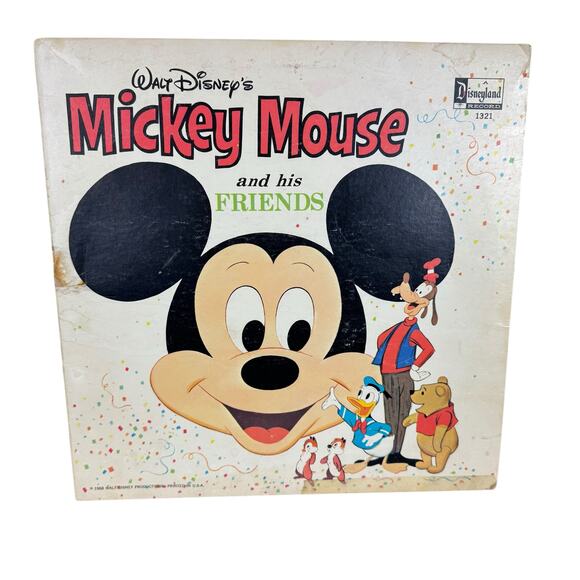 Disney | Media | Walt Disneys Disneyland Vintage Mickey Mouse And His ...